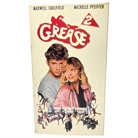 PARAMOUNT | Media | Grease 2 Vhs 982 Video Tape Two Sequel Movie ...